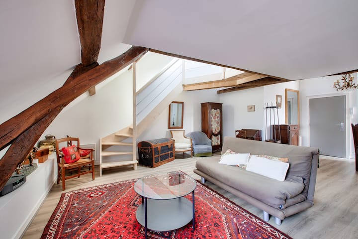 Graslin Grand Cosy Sous Les Toits, 3 Lits - Nantes