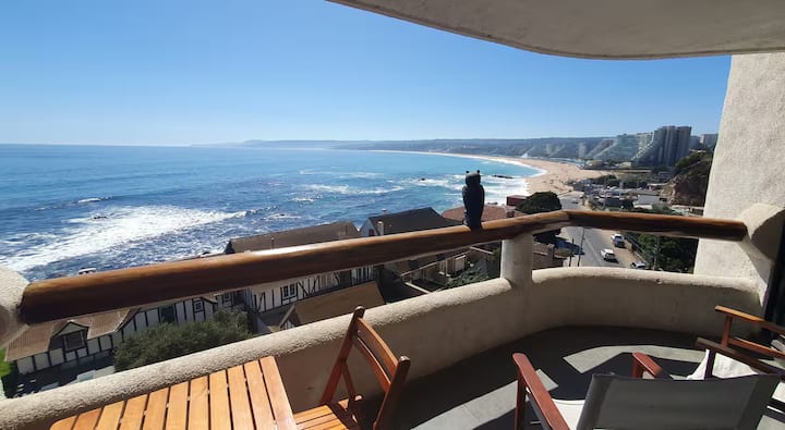 Vista Panorámica Al Mar En Algarrobo - Algarrobo