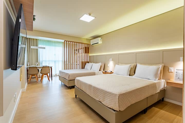 Localização Perfeita! Lindo Flat Em Brasília. - Brasília