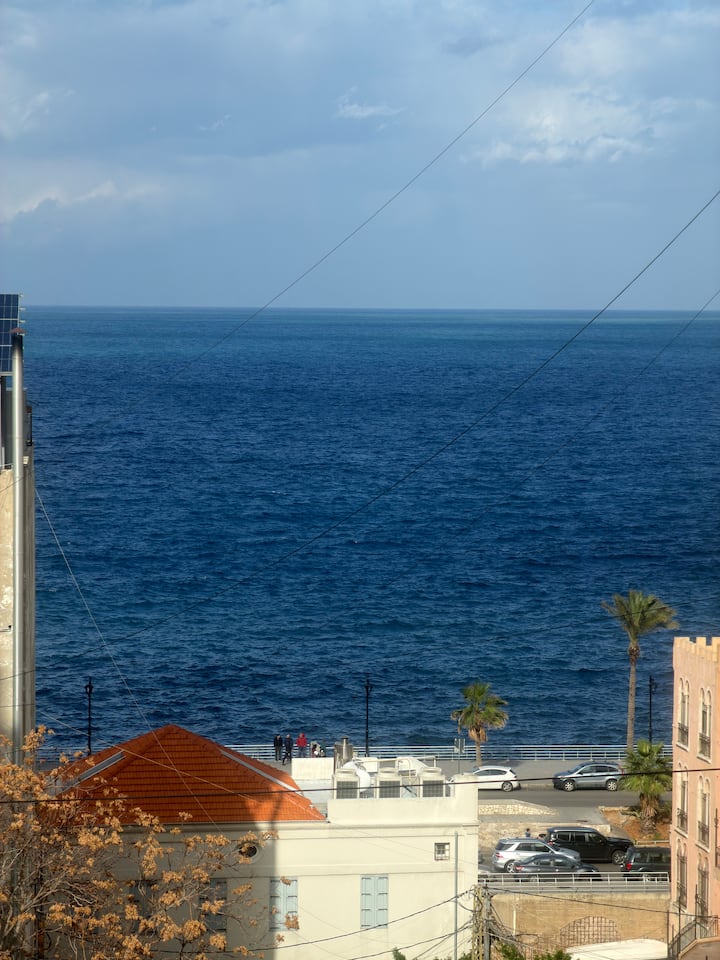 2br Van Dyck Apartment With Stunning Sea View - Beirut