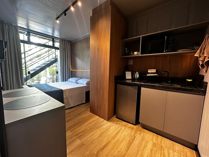 Novo Loft Contêiner João Da Brava 104 C/ Garagem - Balneário Camboriú