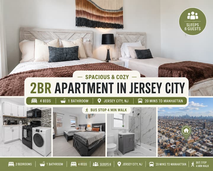 Easy Access To Nyc | Perfect For Groups - Jersey City, NJ