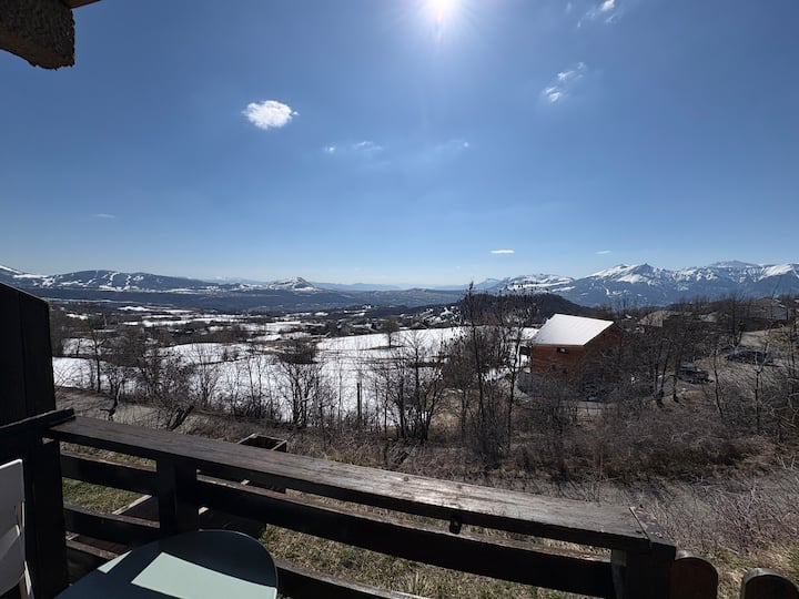 ÉCrin Lou Caire – Vue Dégagée, Cocon Tout Confort - Chaillol 1600