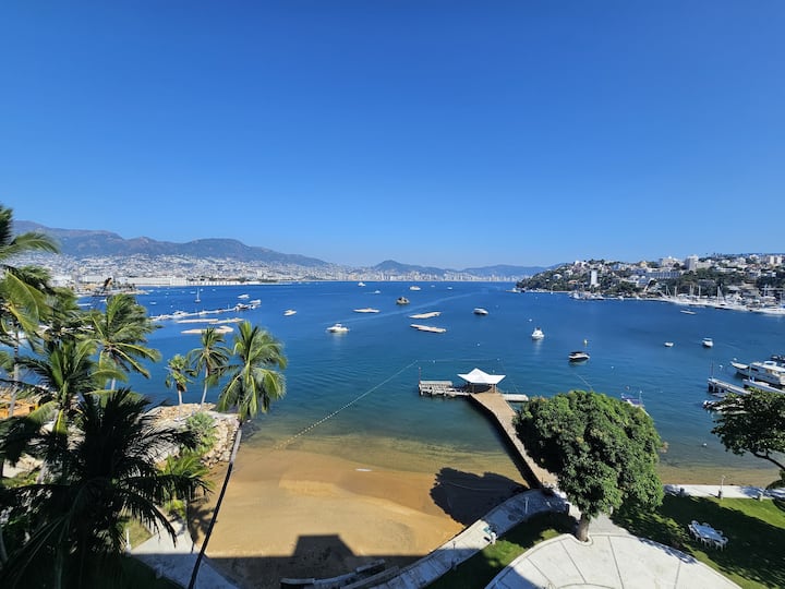 Depa Kasfe • Vista Al Mar • Muelle Privado • Playa - Acapulco
