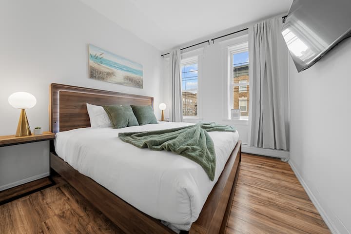 Spacious 3br Apt Near Nyc | King, Queen Beds Now - Weehawken, NJ