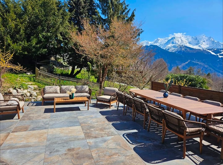 Chalet D'exception Vue Mont-blanc - Sallanches