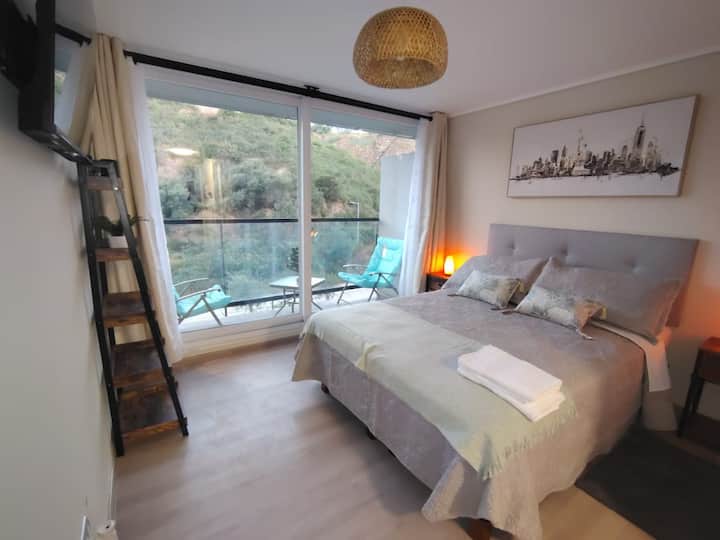 Departamento Con Piscina Panorámica Viña Del Mar - Valparaíso