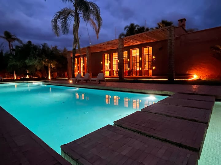 L'oliveraie Chez Les Amis — Campagne De Marrakech - Ourika