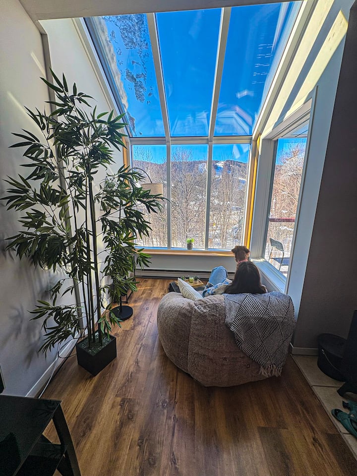 Condo éLégant à Stoneham Avec Vue Sur Les Pentes - Québec
