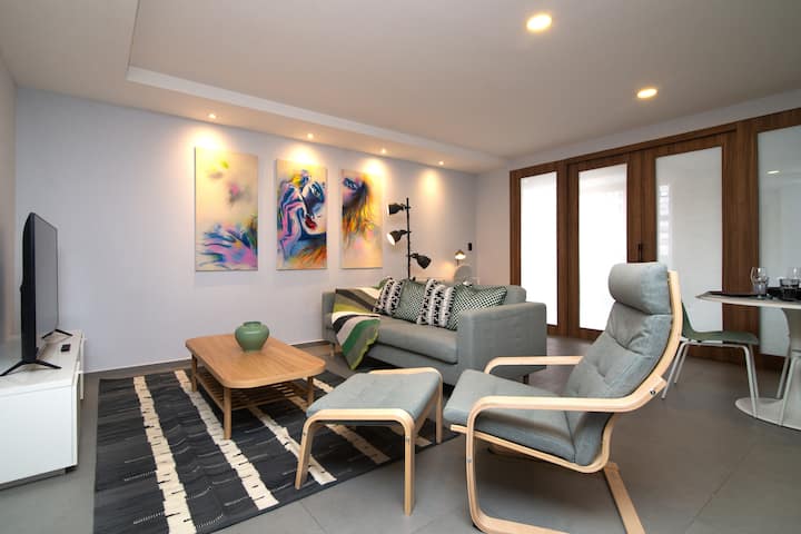 Designer Loft W/ Terrace + Ac | Reforma / Polanco - Mexico