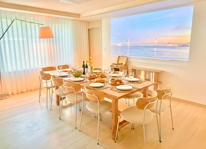1 Min Plage｜logement 98㎡｜12 Pers - Busan