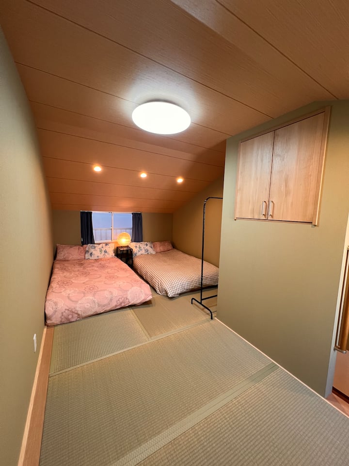 花園町地铁站步行2分钟，关西国际机场36分钟直达、難波道頓堀心斎橋新大阪京都奈良直达，1层有浴室厕所 - Japan