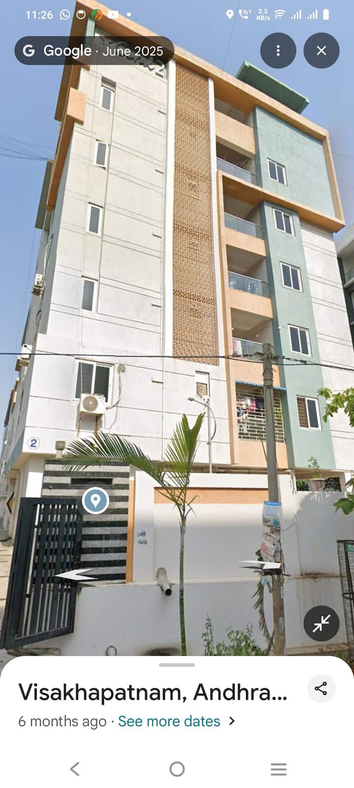 2bhk With Acs With Bathrooms Seperate Home Theater - 維薩喀巴坦