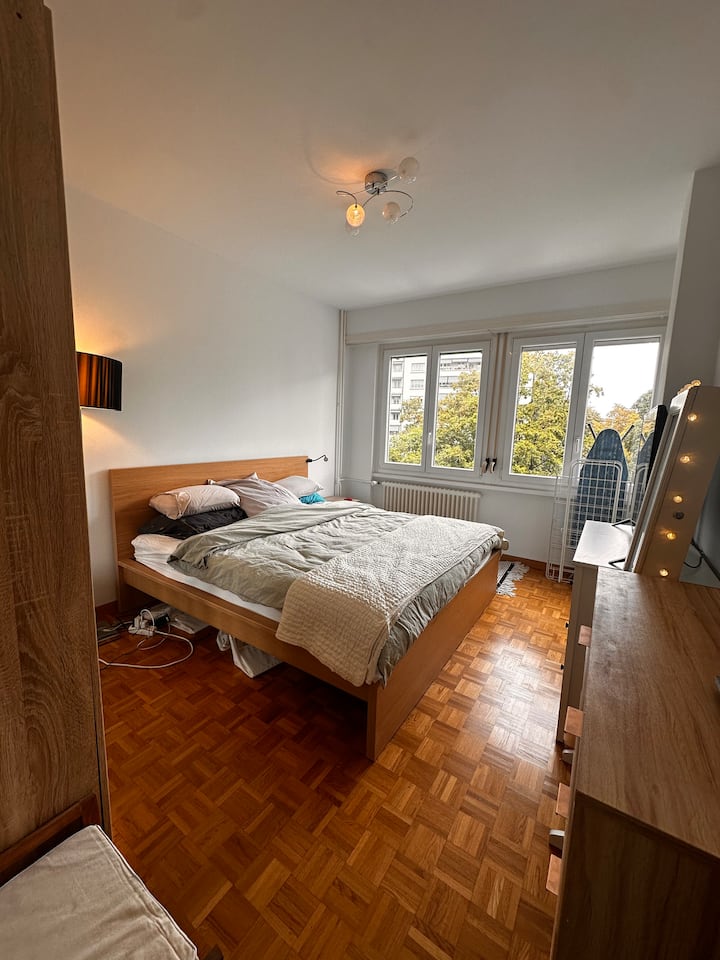 Spacious One-bedroom Apartment With Full Amenities - Genève