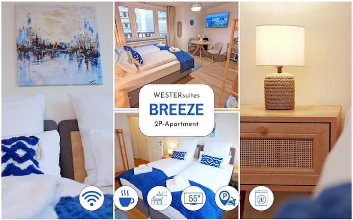 Westersuites | Breeze: 1br Central 2 Beds Kitchen - Bremen