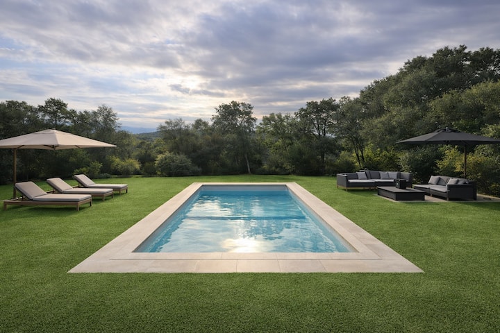 Villa Pour 8 Personnes Avec Piscine - Ghisonaccia