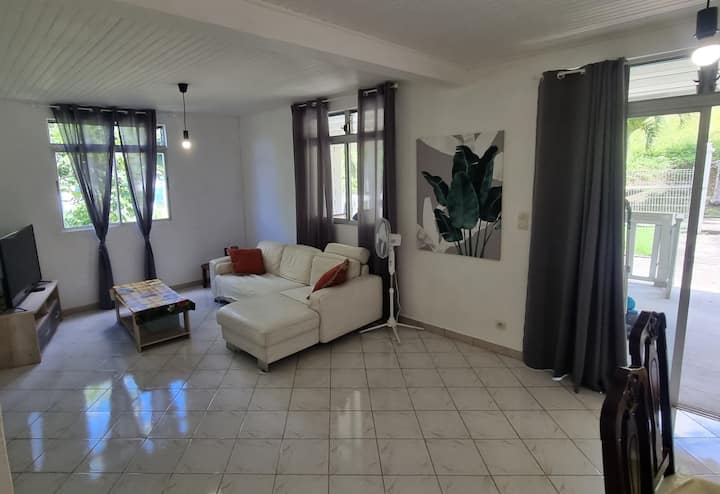 Maison Spacieuse 4 Pièces Au Calme Morne Pitault - Martinique