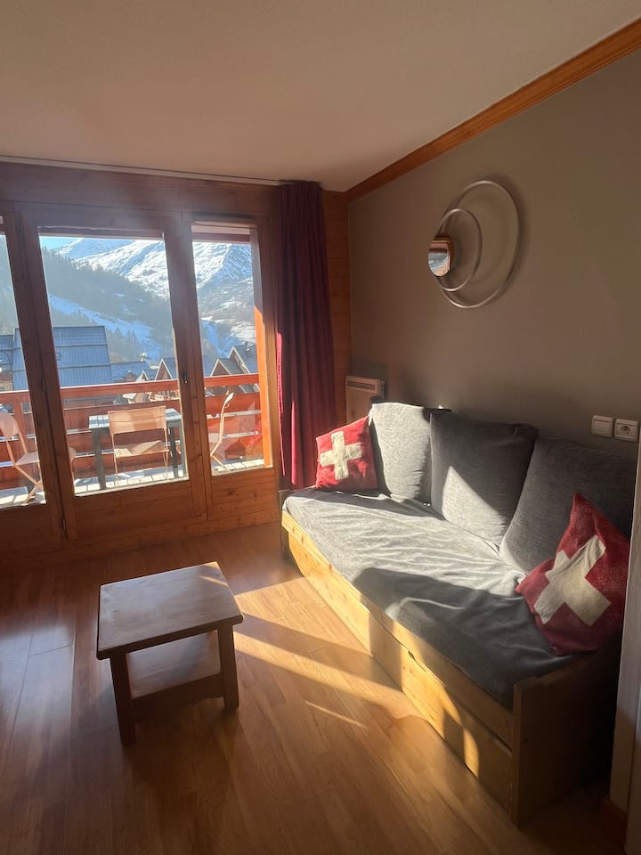 Appart 4p - Balcon Plein Sud Accès Ski Aux Pieds - Valloire