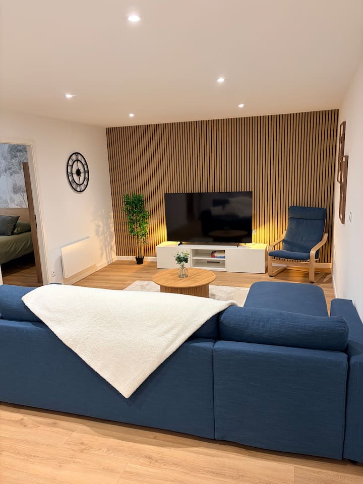 Superbe Appartement Calme & Cosy-hyper Centre Dole - Dole