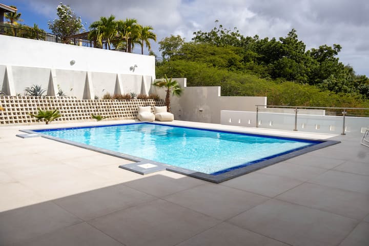 Luxe Villa Met Privé Zwembad & Zeezicht (12p) - Curaçao