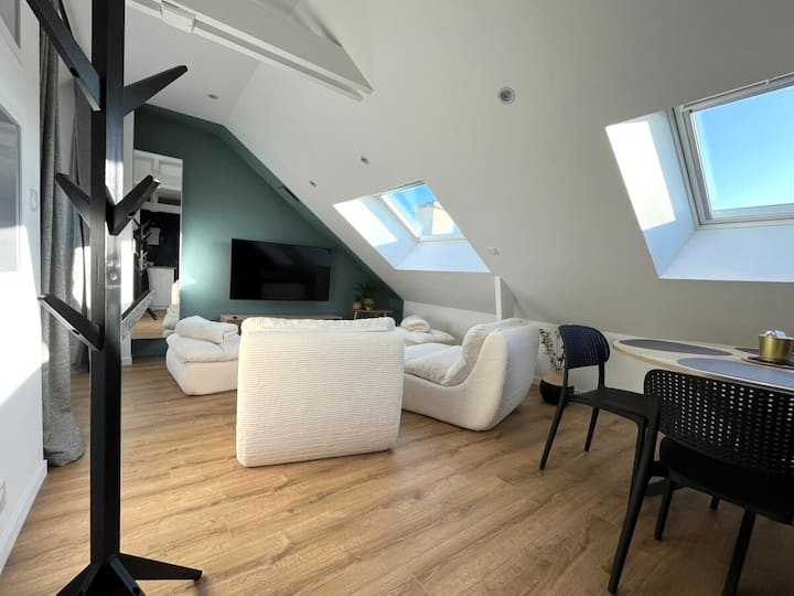Studio Rénové, Clim, Proche Campus - Chartres-de-Bretagne