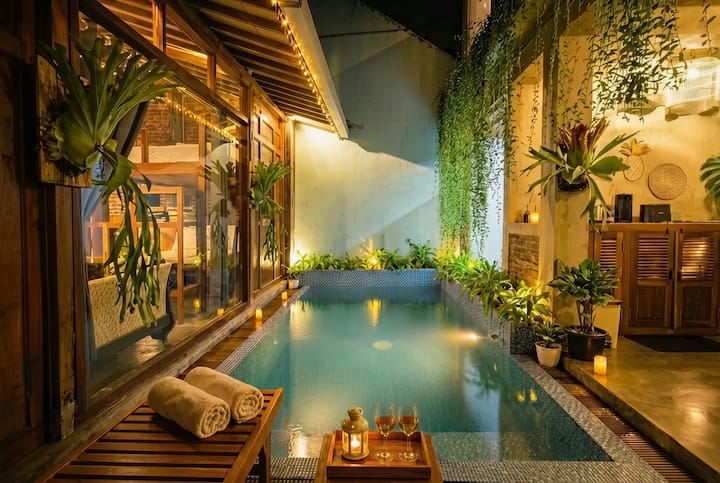 Javanese Villa Private Pool Omah Selaras Tamansari - Yogyakarta