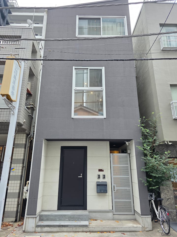 Aj0藏前new整租#浅草站5分/5卧室4厕2浴/120m²/步行浅草寺/直达银座/新宿/12人可 - Tóquio