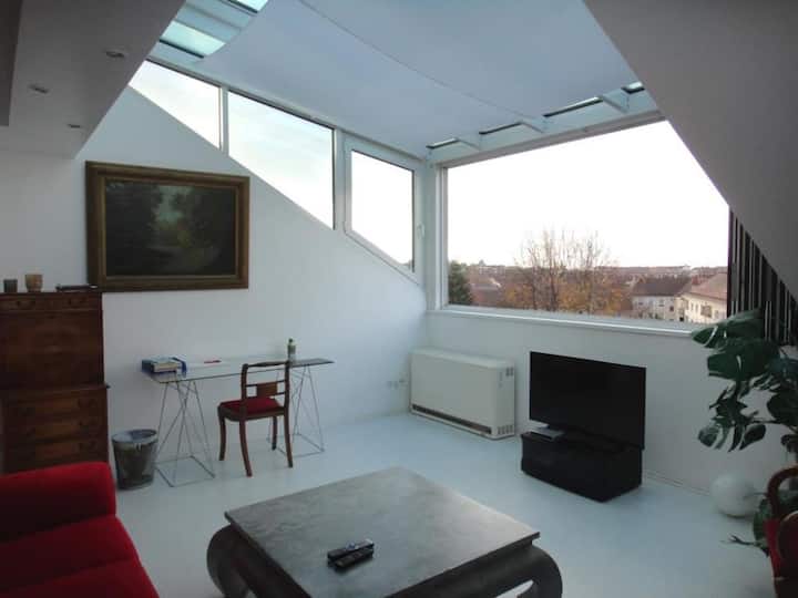 Exklusives Penthouse Mit Burgblick - 紐倫堡