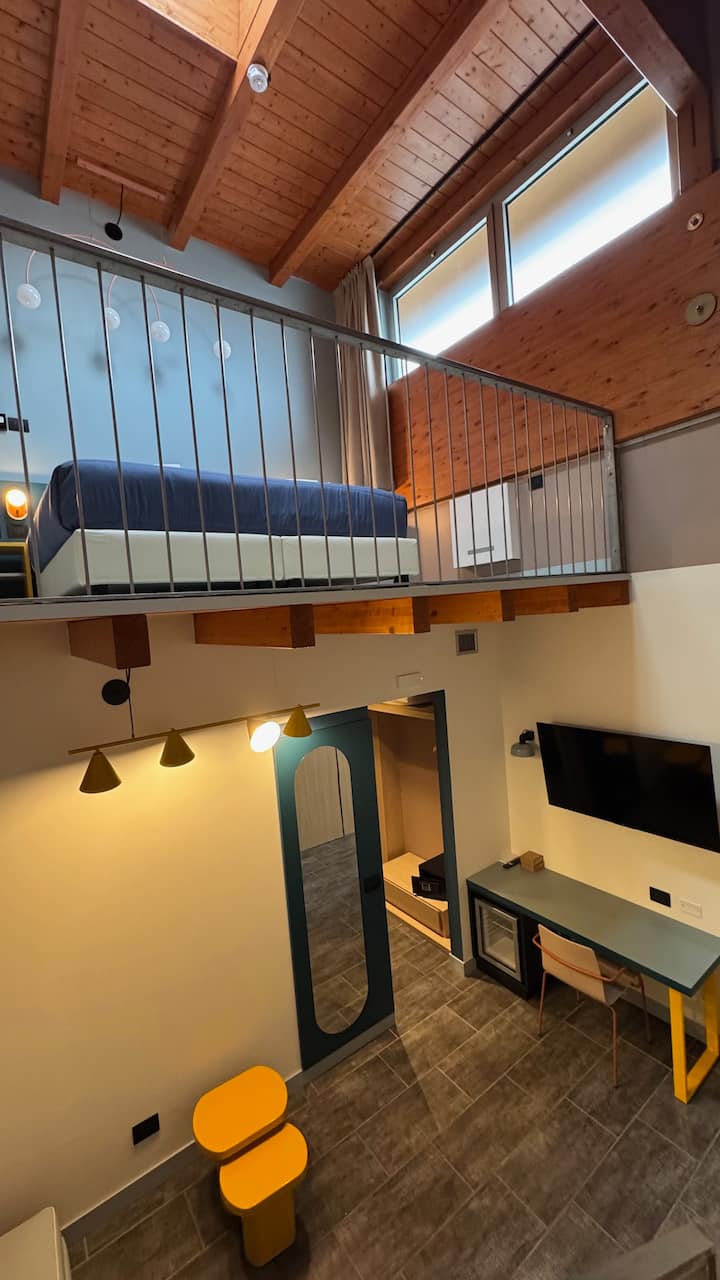 Camera Loft All'interno Dell'hc Hotel Manerbio - San Paolo