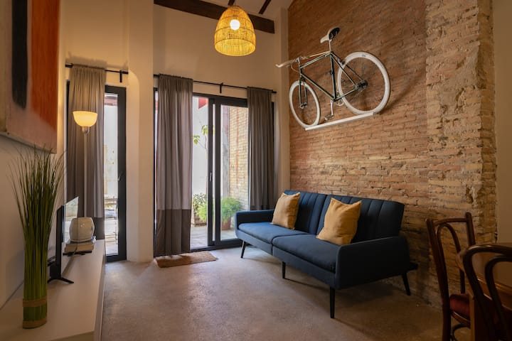 Zenflat 1| Fast Wifi |Pet F. |Terr&ext. Shower|ac - Valencia