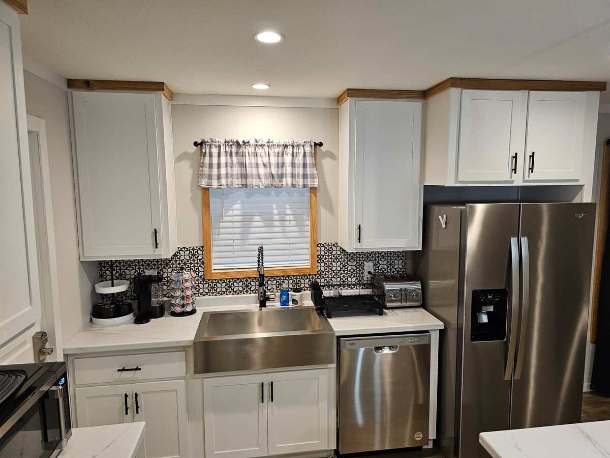 Versprochenes Plätzchen. Ruhig, gemütlich und voll ausgestattet ...