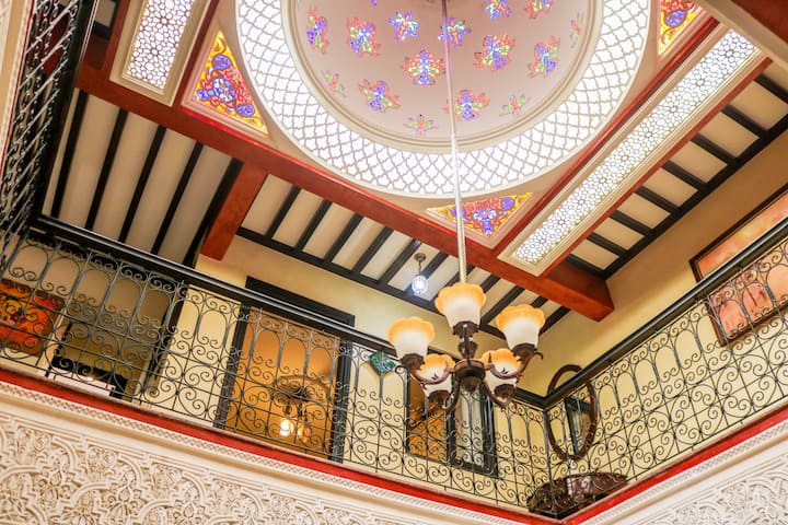 Duplex éLégant Style Riad Avec Piscine - Marrakech