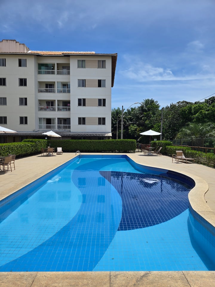 Apto 2 Quartos I Reserva Parque I Wi-fi I Ar - Lauro de Freitas