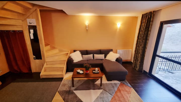 Duplex D’exception Aux  Abords Du Château Avec Spa - Jausiers