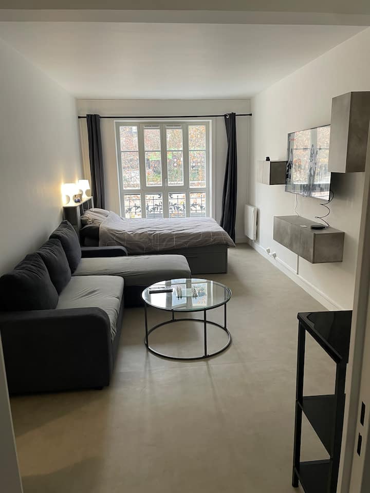 ÉLégant Studio Design Paris 13ᵉ Métro Ligne 14 - Charenton-le-Pont