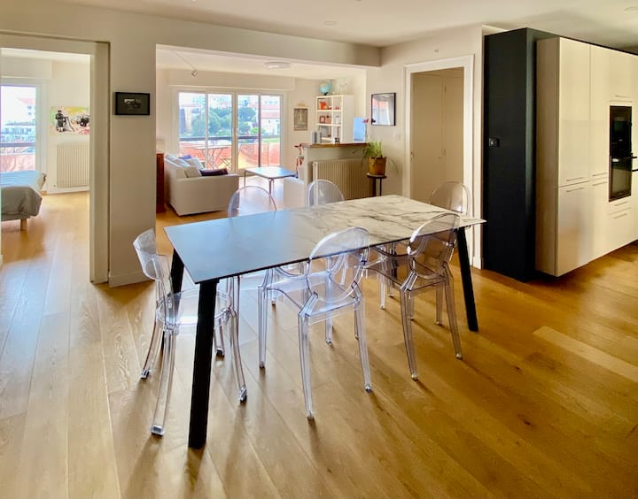 Appartement Cosy, Hyper Centre, Vue Mer Et Dégagée - Biarritz