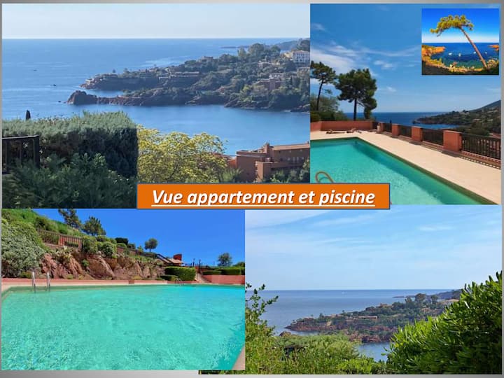 Appartement 4 Pers Vue Mer - Théoule Sur Mer - Théoule-sur-Mer