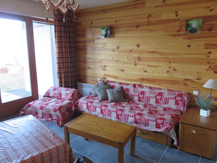 Grand Appt T2 (42 M2) . Vue Pano.expo Plein Sud. - La Thuile