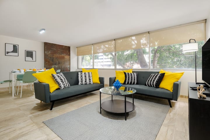 Apartamento 2 Recámaras 2 Baños Cerca De Reforma - Messico