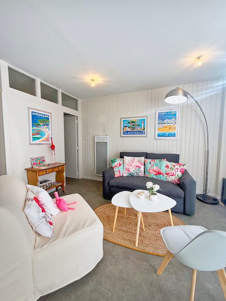 Le Flamant Rose – Cosy Au Cœur De La Ville - La Rochelle