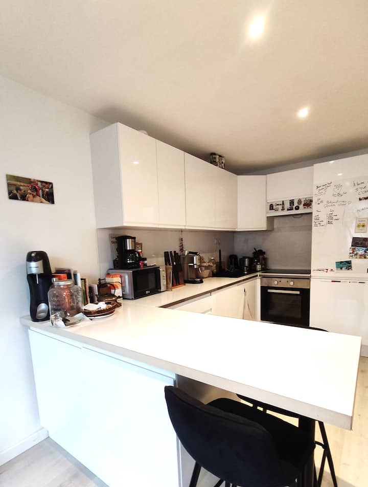 Cosy, 2 Chambres, Tout éQuipé, Parking, Wifi - 南特