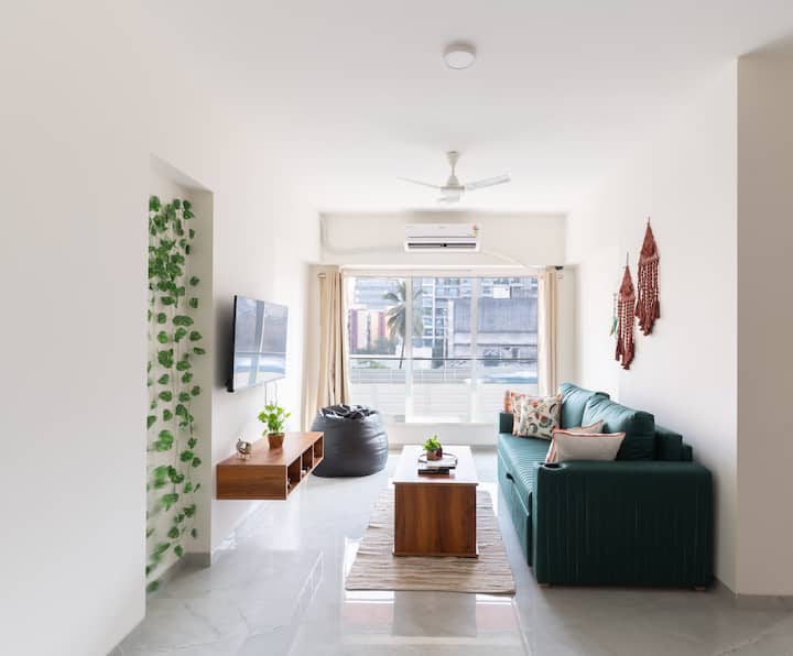 Lavish 2bhk Apt Near Bkc | Gym Access - Mumbai