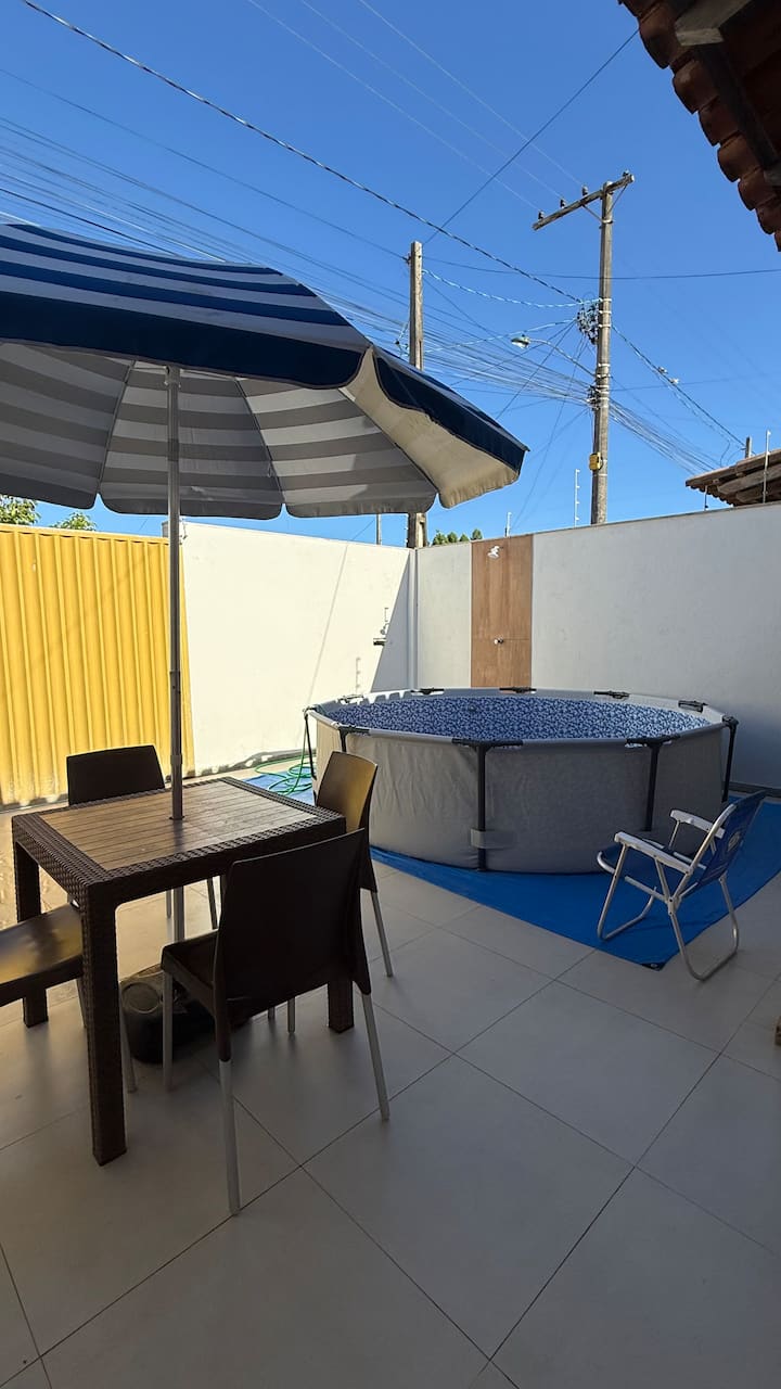 Casa Praia Em Guriri | Churrasqueira | 10 Pessoas - São Mateus