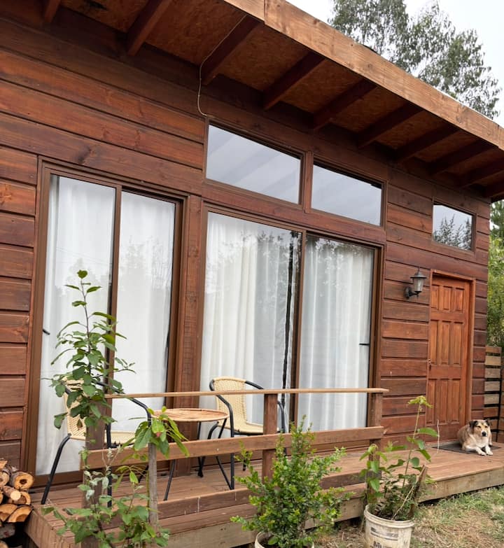 Cabaña Curanipe Pelluhue Espacio Confiable, Limpio -