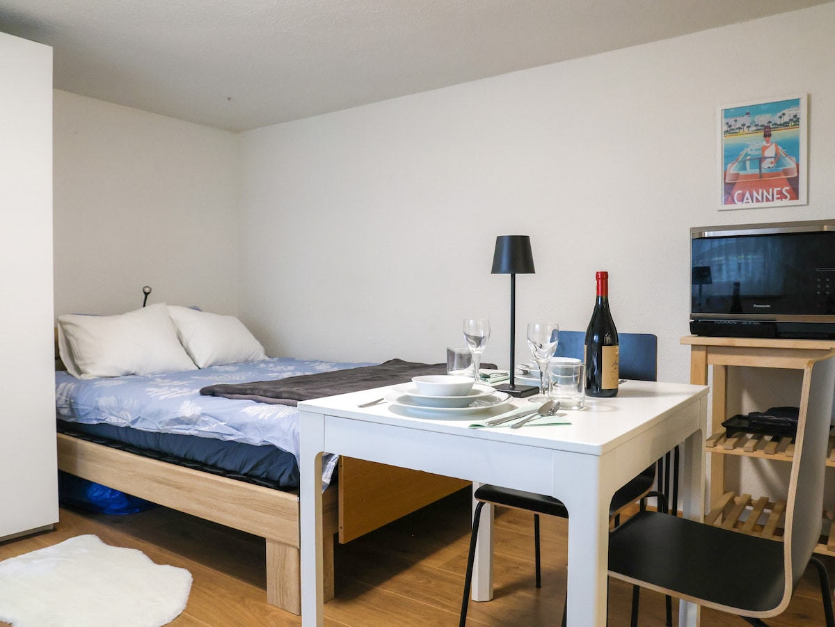 Apartamento de una habitación pequeño pero bonito con aparcamiento ...