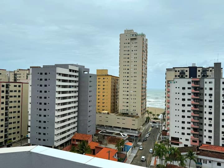 Triplex Exclusivo C/ Vista Mar E Churrasqueira - Praia Grande