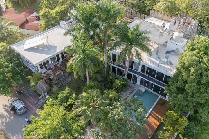 Hab Para Parejas Con Alberca Y Terraza - Bacalar