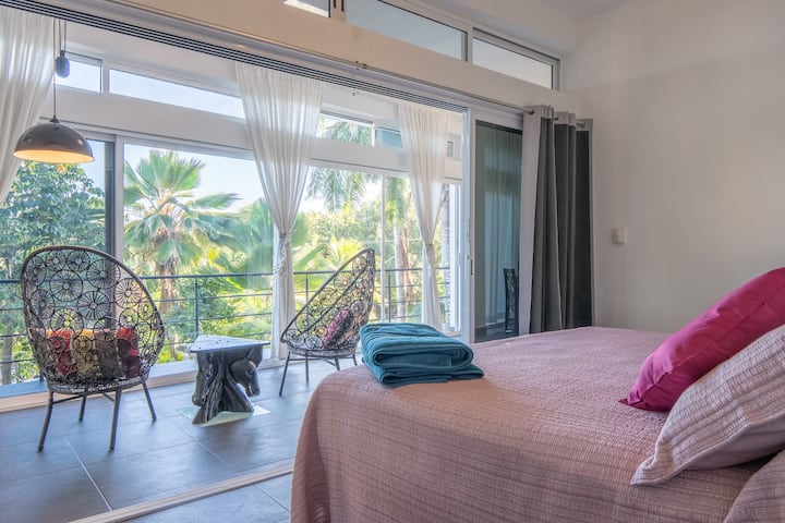 Depto Con Alberca,2baños, Vista A Laguna&terraza - Bacalar