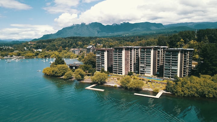 Amplio Departamento Para 8 En Parque Pinares - Pucón