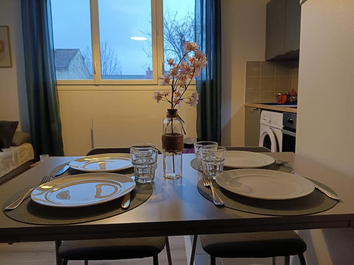 Studio 4p Coin Nuit + Parking – Paris Est - Champigny-sur-Marne